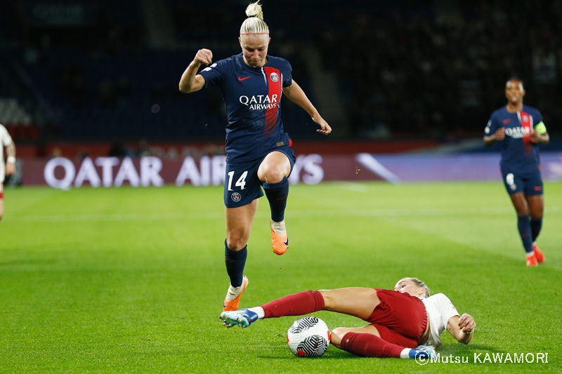 【写真・11枚目】【写真ギャラリー】2023.10.18 女子チャンピオンズリーグ予選2回戦 2ndレグ パリ・サンジェルマン 3－1 マンチェスター・ユナイテッド | サッカーキング
