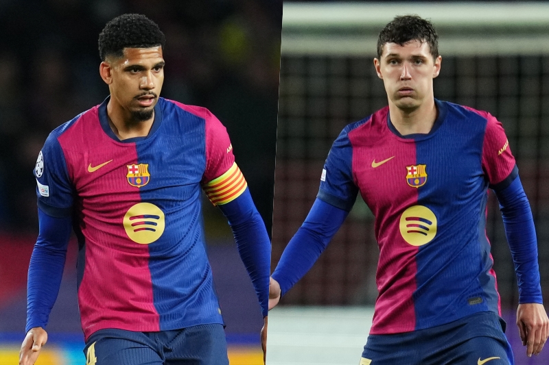 今夏どちらかが去る？ バルサ、CB陣の飽和状態解消のためアラウホかクリステンセンの売却を狙うも… | サッカーキング